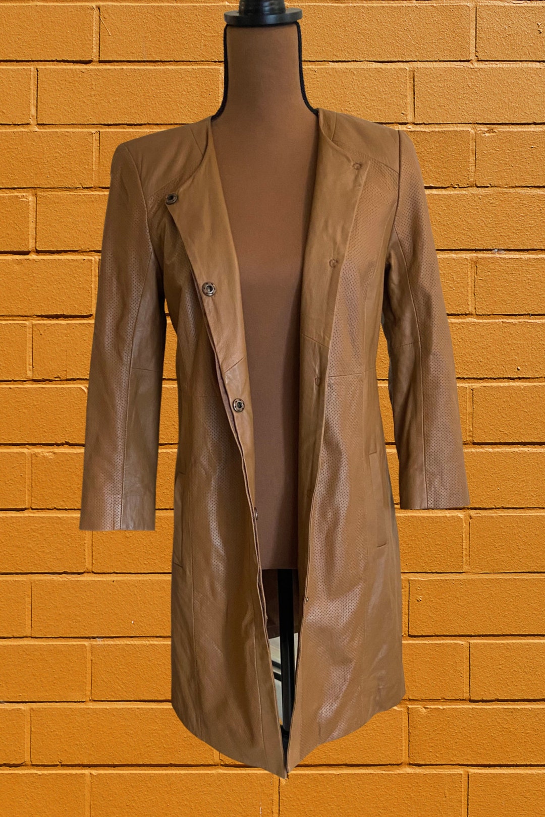 Vintage Italian Leather Jacket, Size XS - Etsy