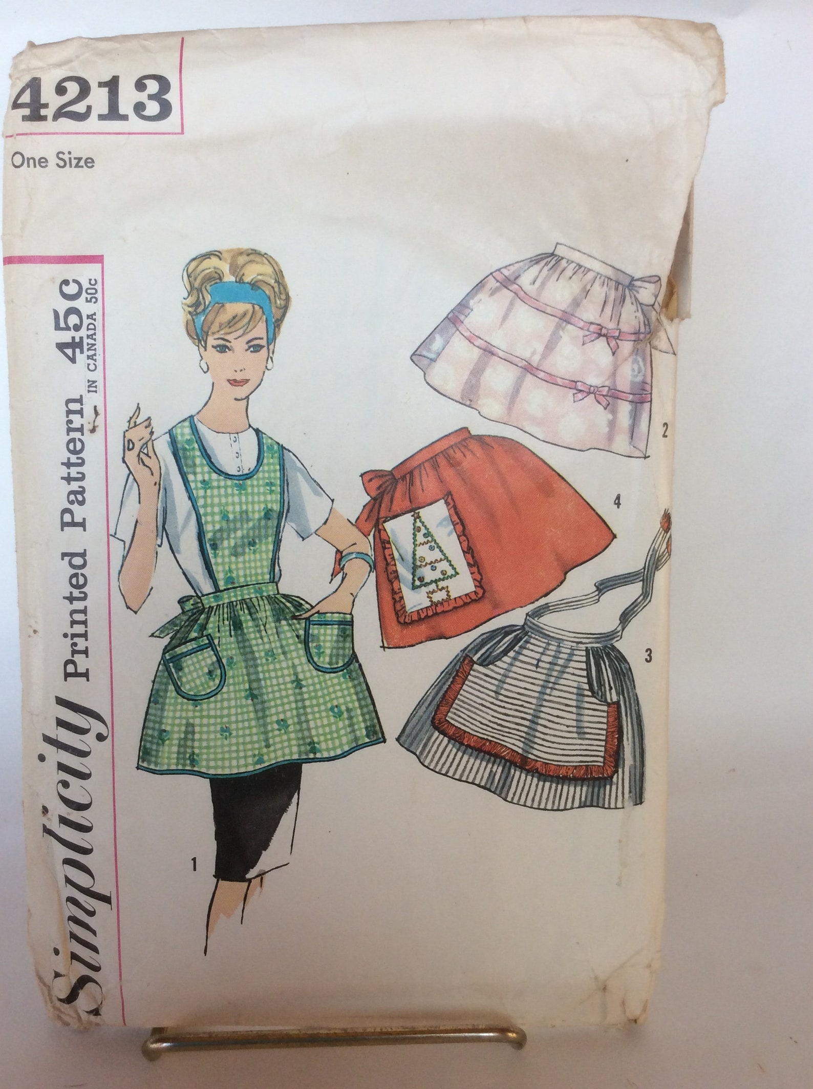 Simplicity #4213 Vinatge Apron Pattern - Etsy