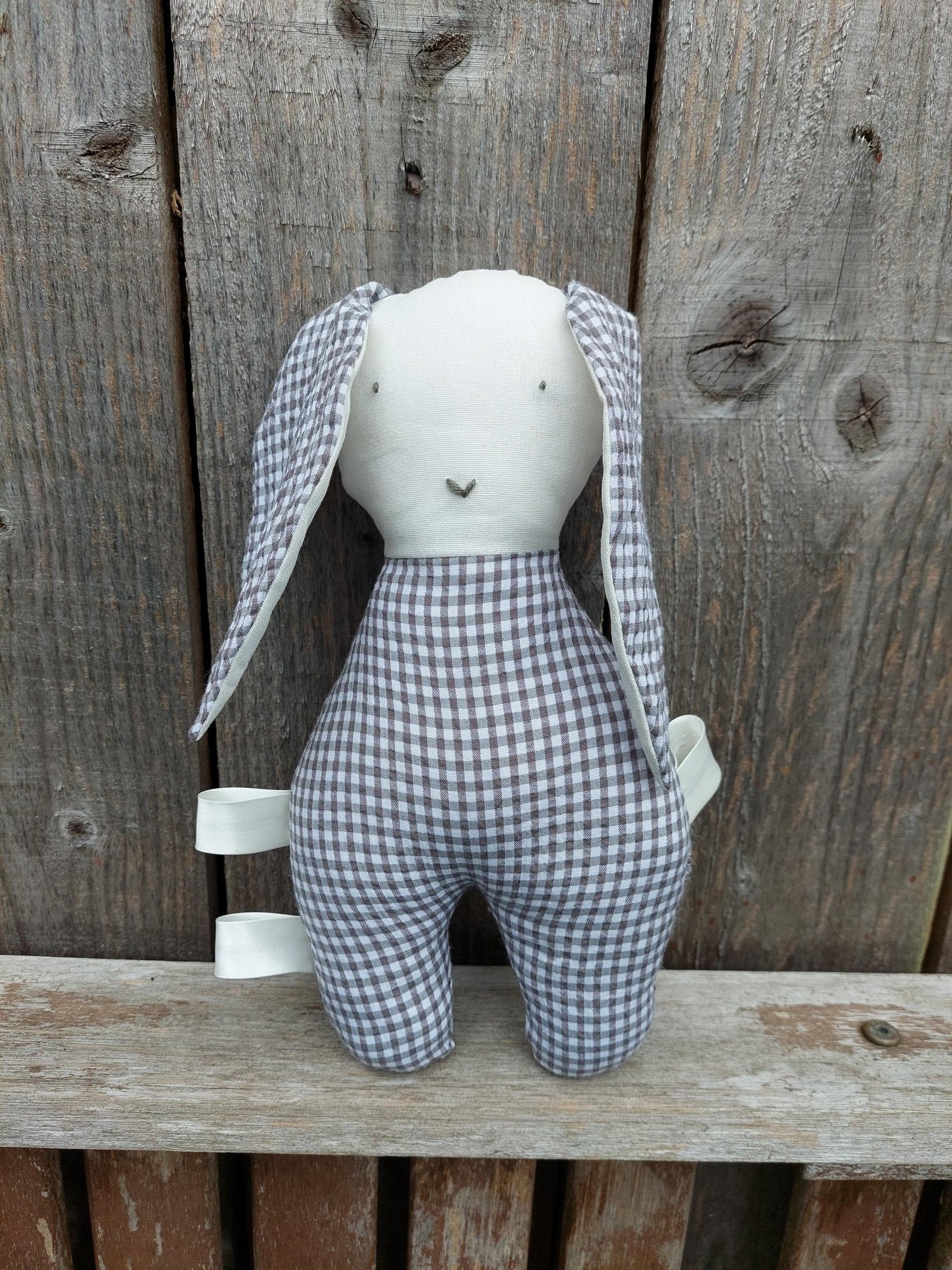 Bunny Cuddly Toy Sewing Pattern PDF Very Easy Pattern for Beginners - Etsy