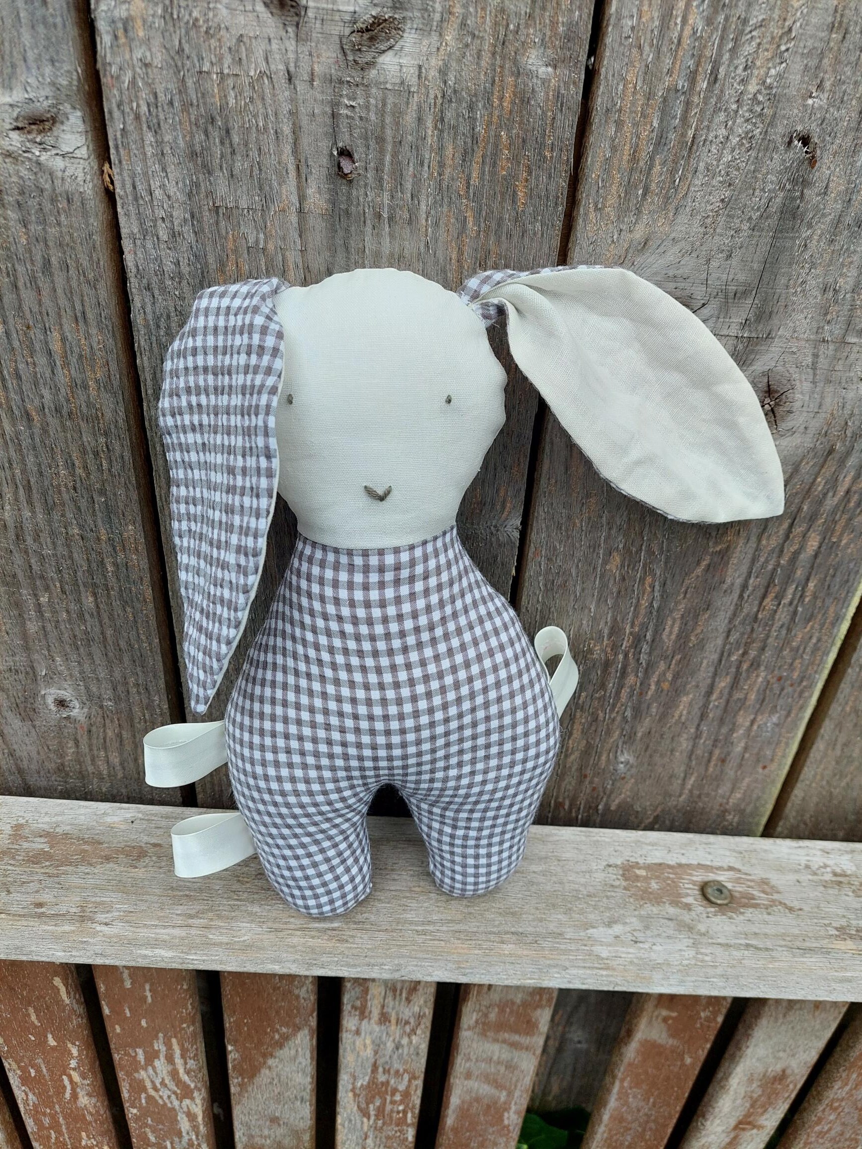 Bunny Cuddly Toy Sewing Pattern PDF Very Easy Pattern for Beginners - Etsy