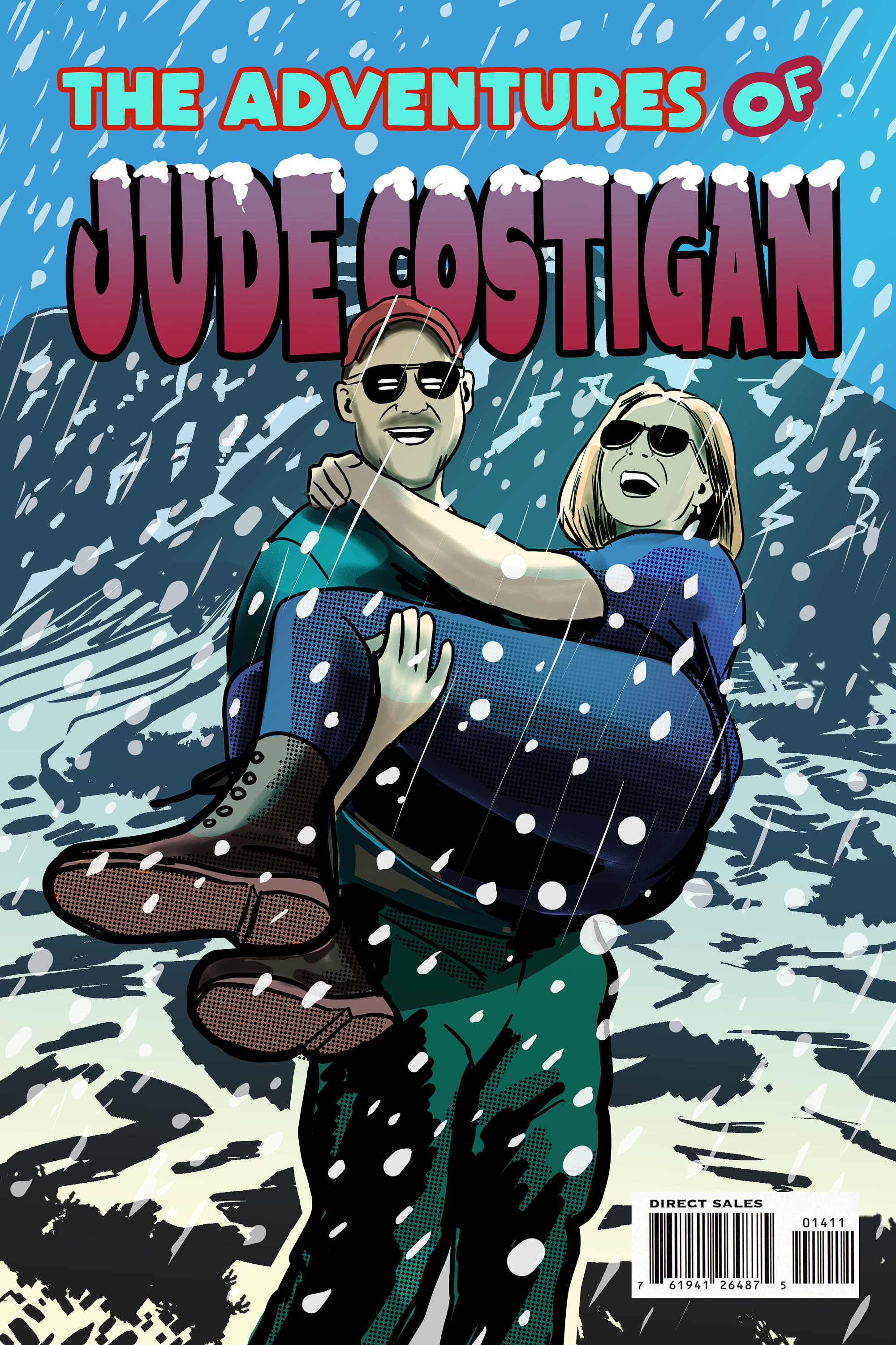 Custom Made Comic Cover Page for Any Occasion/made to Order/digital ...