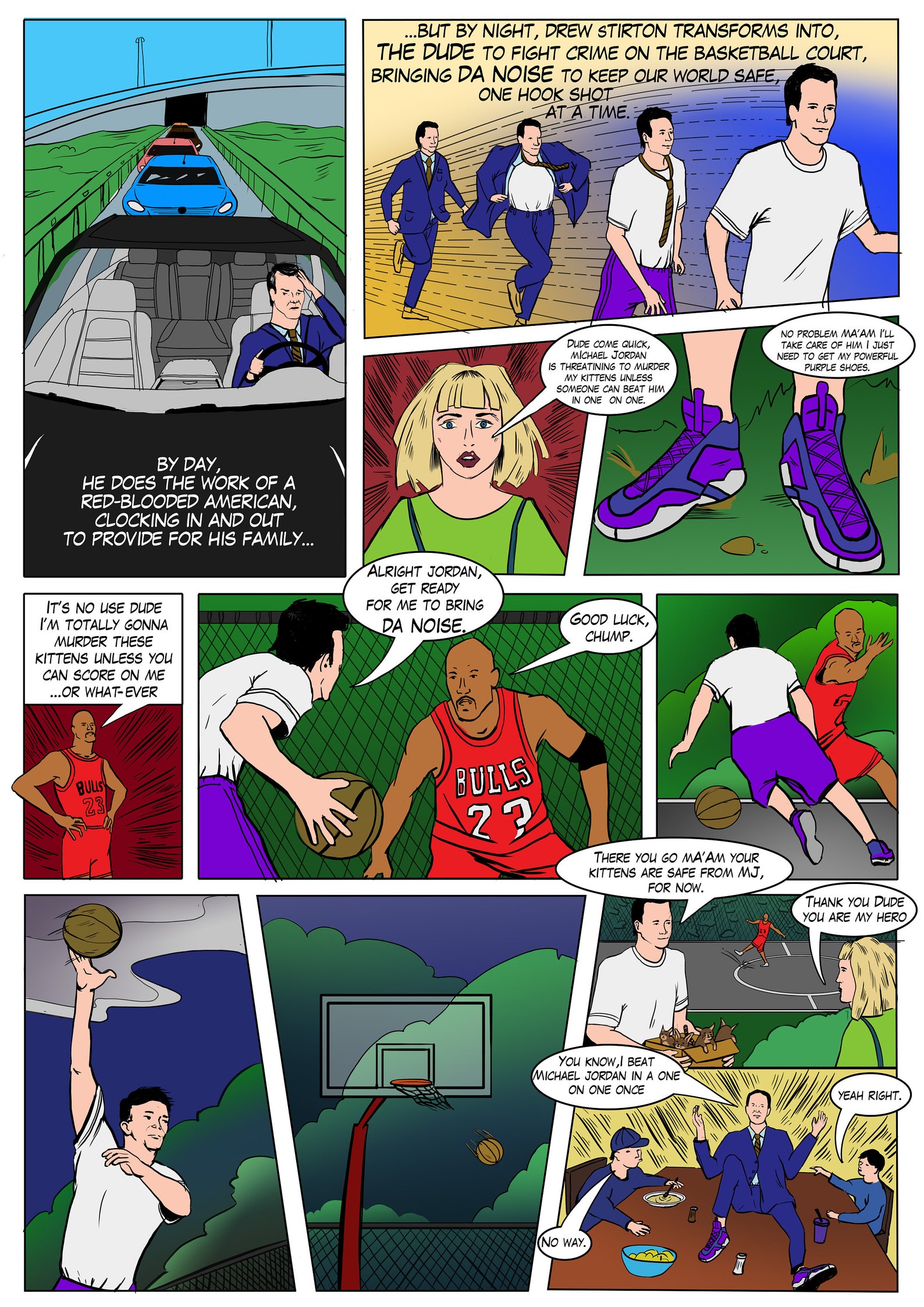 Custom Made Comic Strip 1 Page Long for Any Occasion/made to - Etsy