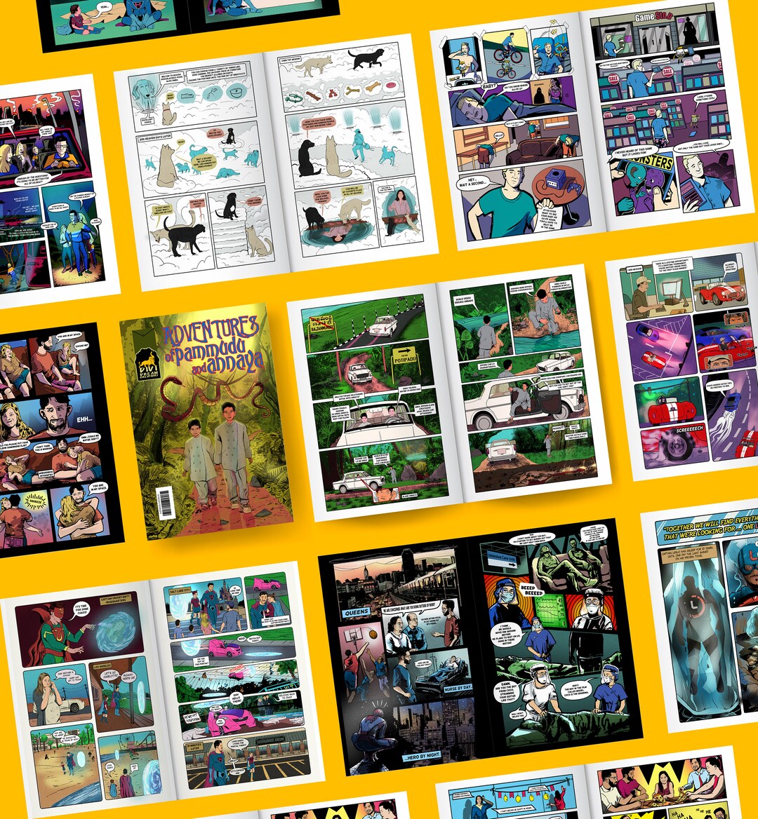 Custom Made Comic Book Pages for Any Occasion/made to - Etsy