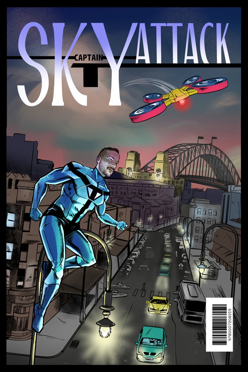 Custom Made Comic Cover Page for Any Occasion/made to Order/digital ...