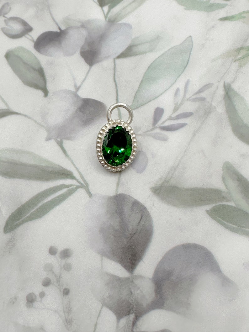 Bracelet Charm, Cubic Zirconia Charm, Necklace Pendant, Boho Charm ...