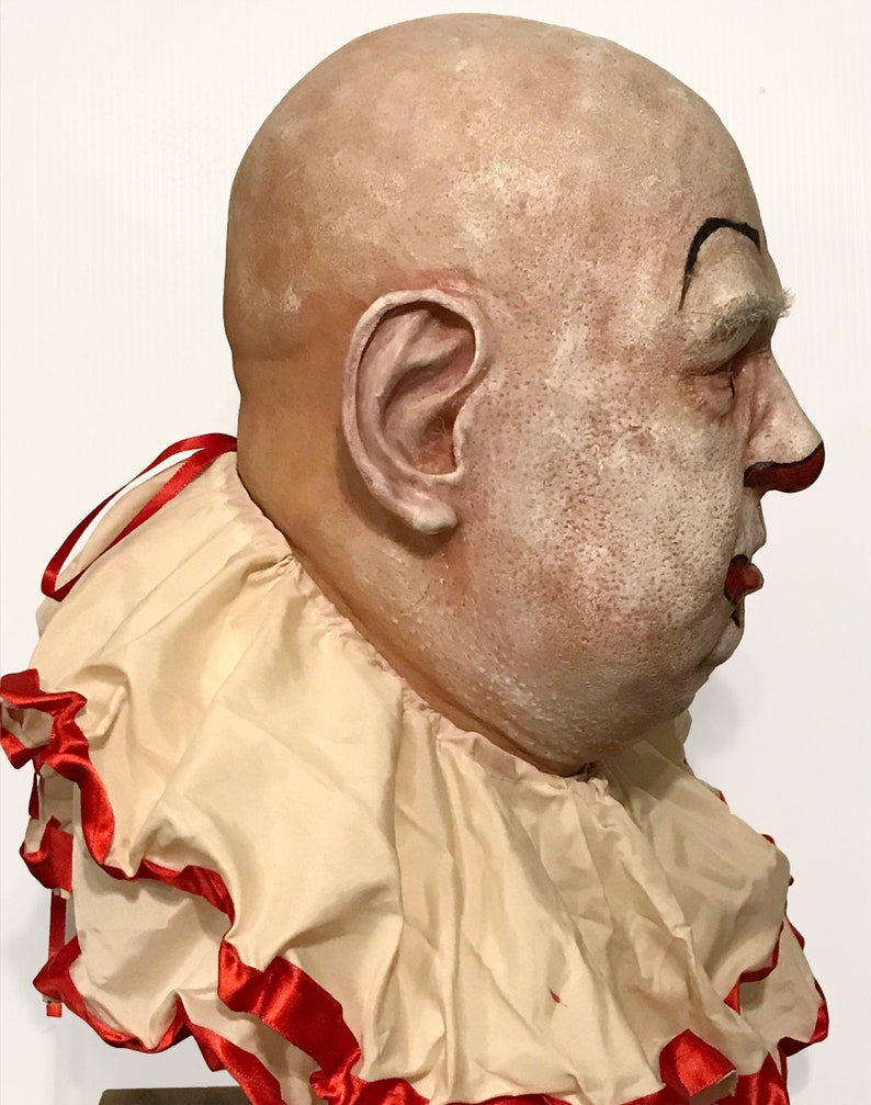 Clown Head Bust | Etsy