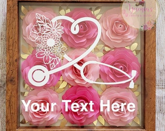 Nurse Shadow Box | Etsy