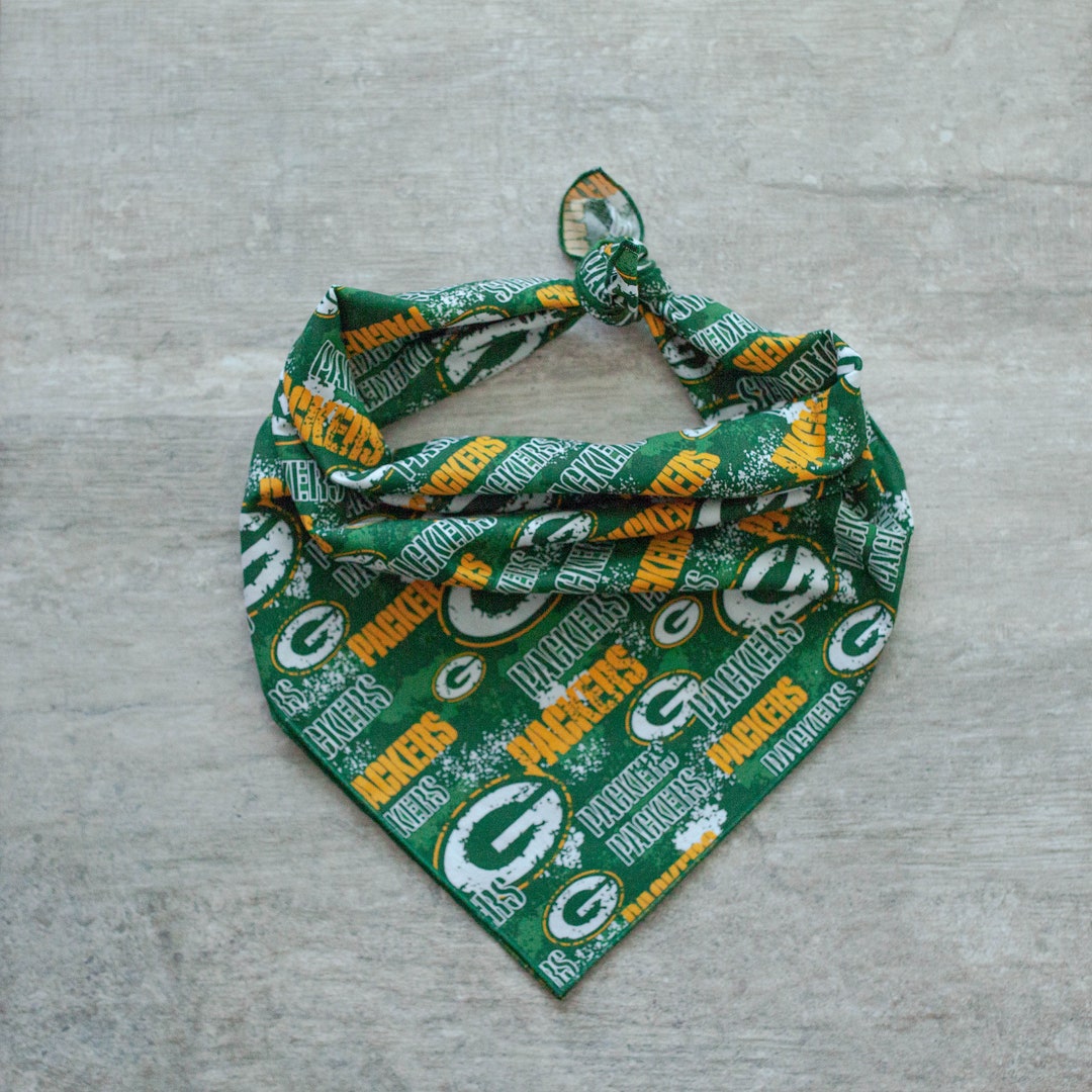 The Packers Bandana, Green Bay Packers Dog Bandana - Etsy