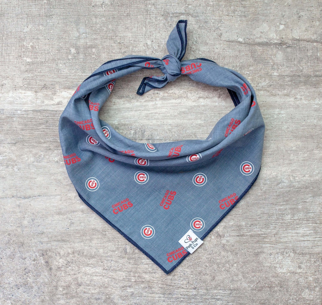 Chicago Cubs Dog Bandana - Etsy