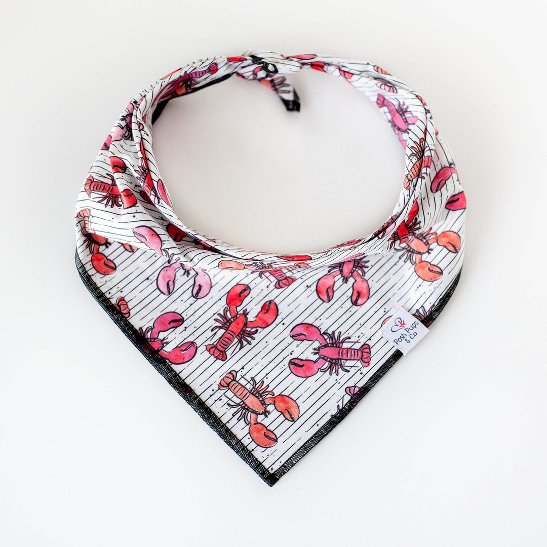 Jabby Bandana, Lobster Dog Bandana - Etsy