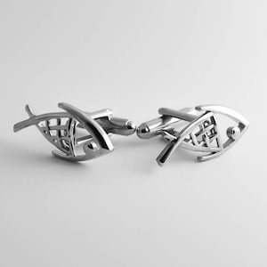 Fish Cufflinks - Groom Cufflinks - Groomsmen Gift - Groomsmen Cufflinks ...