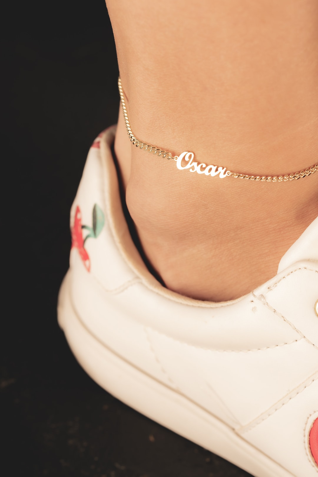 Personalized Name Anklet - Custom Name Anklet - Gold Filled Anklet ...