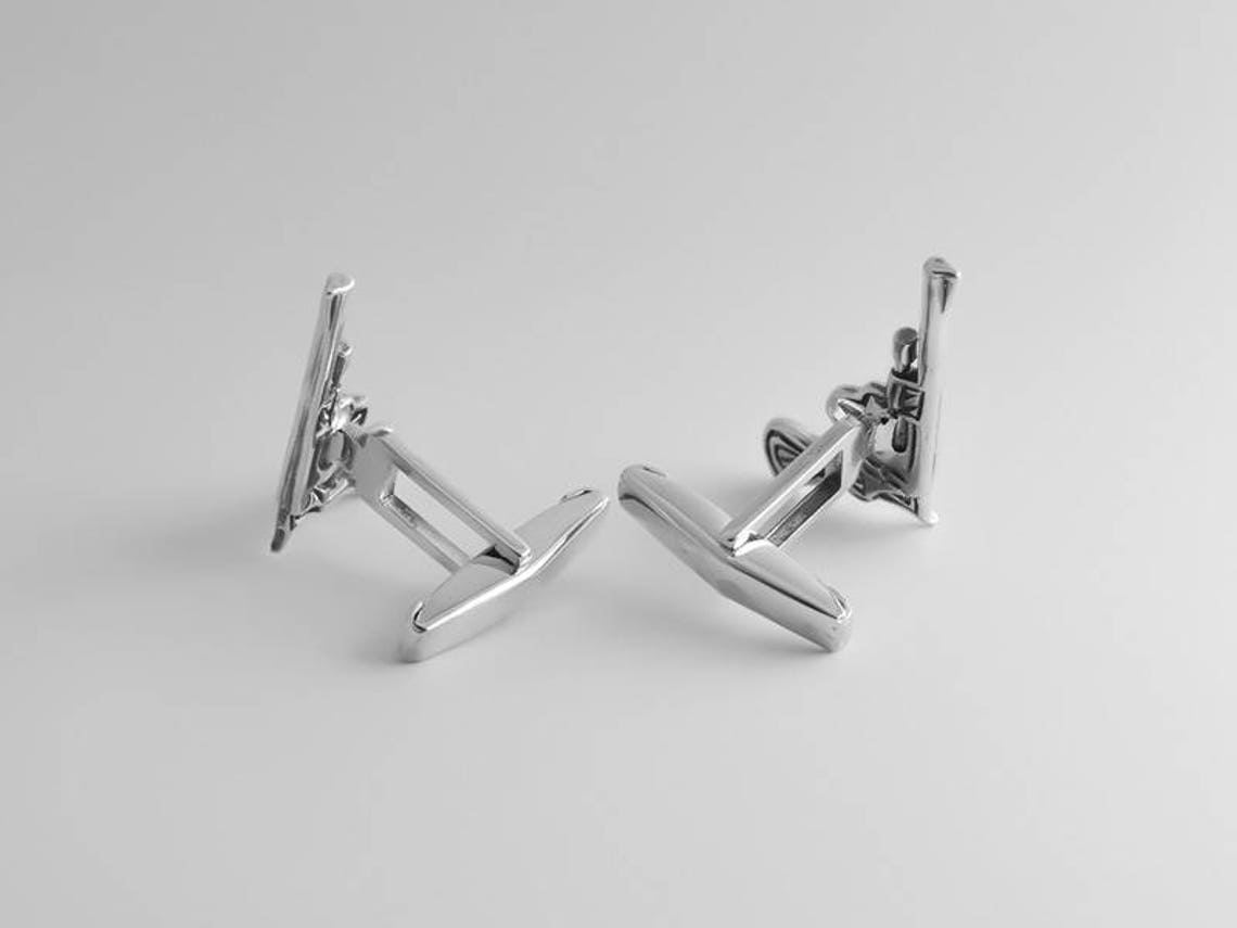 Gun Cufflinks Weapon Cufflink Handgun Cuff Links Weapon - Etsy