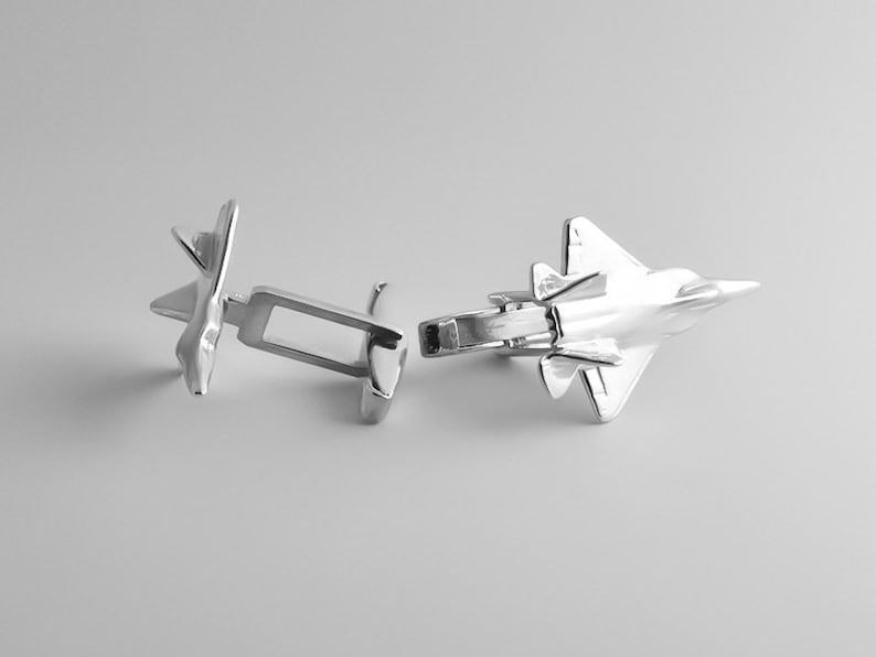 F-22 Raptor Cufflinks Military Aircraft Cufflink 3D - Etsy