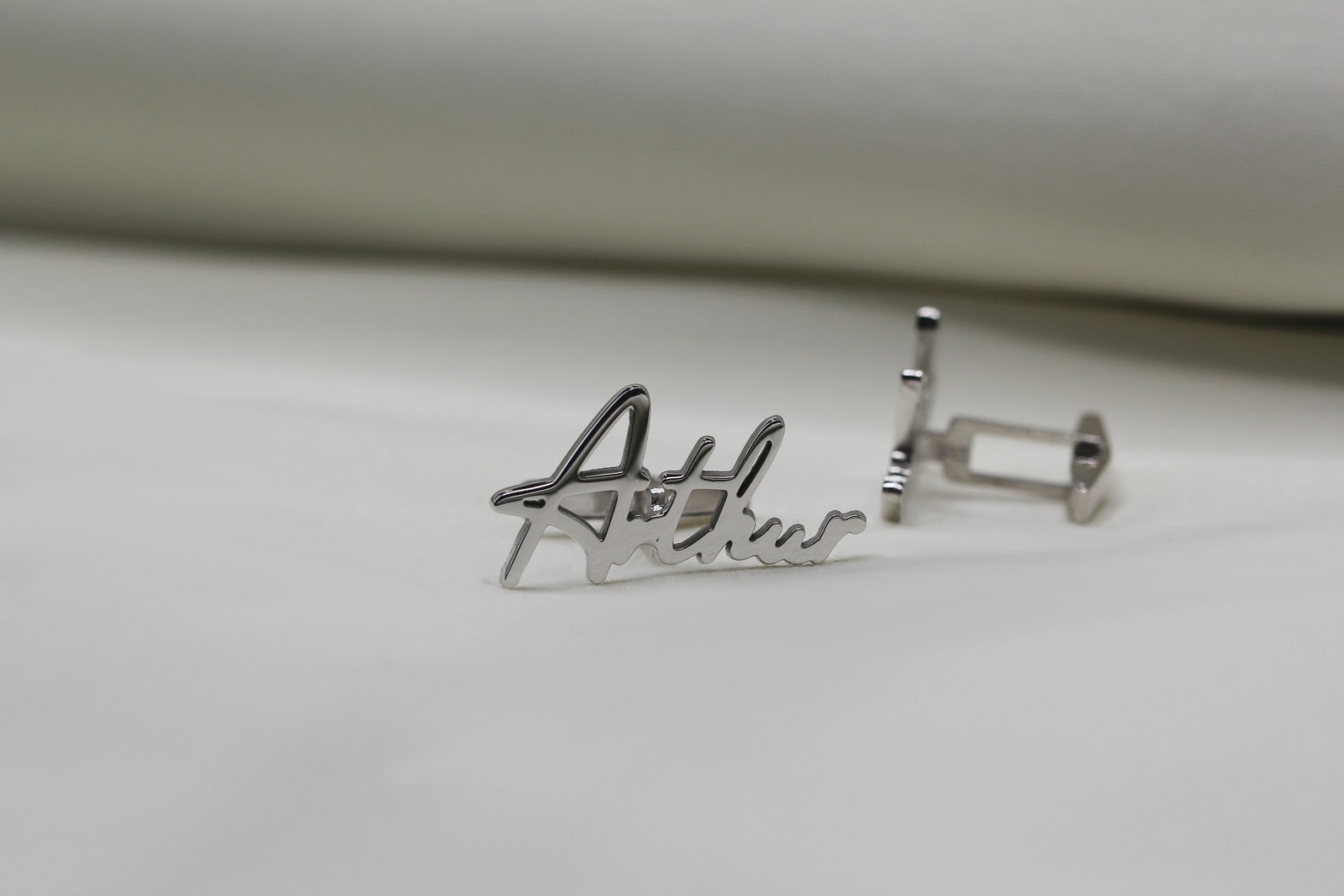 Personalized Name Cufflinks Customized Cufflinks Groom - Etsy
