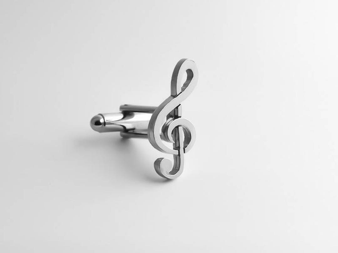 Music Note Cufflinks - Letters Cufflinks - Father Gift - Musician ...