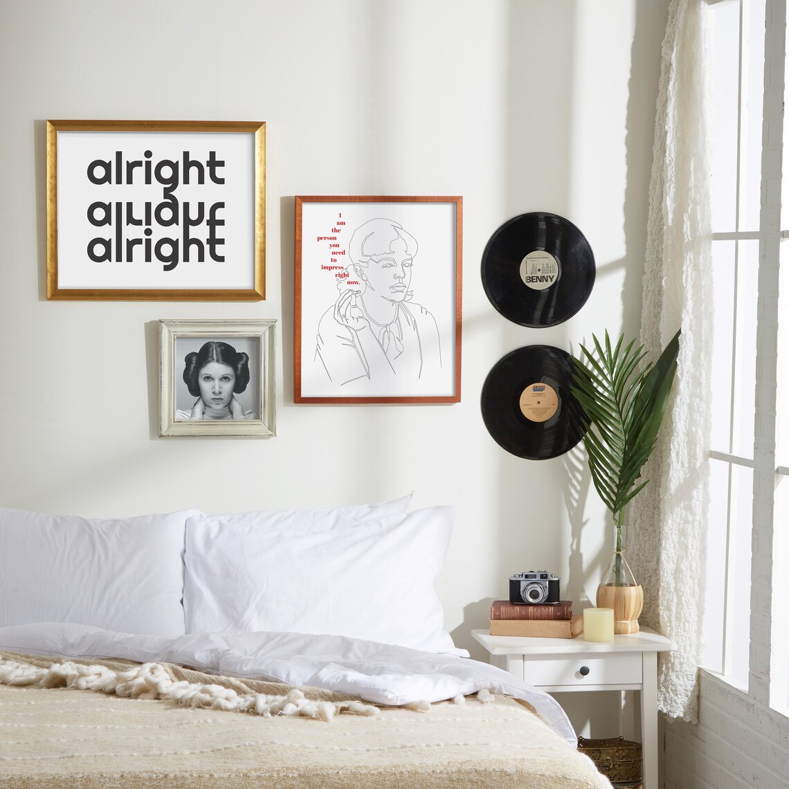 Alright Wall Art Print Poster DIGITAL DOWNLOAD Printable Art Dorm Decor ...