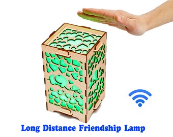 Long Distance Touch Lamp for Distance Friendship Relationship | Etsy