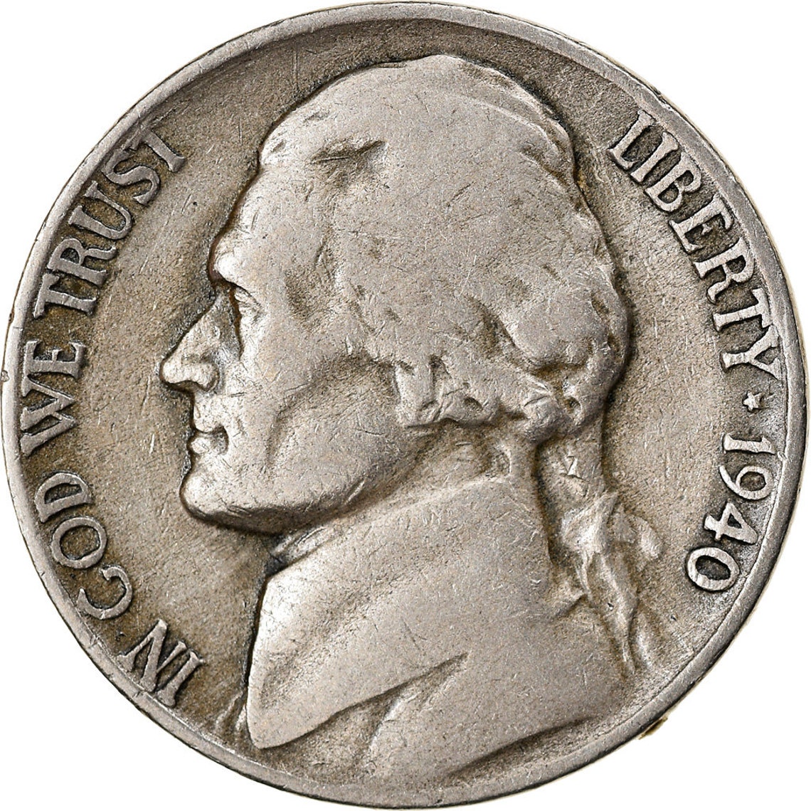 Coin United States Jefferson Nickel 5 Cents 1940 U s Etsy coin-united-states-jefferson-nickel-5-cents-1940-u-s-etsy