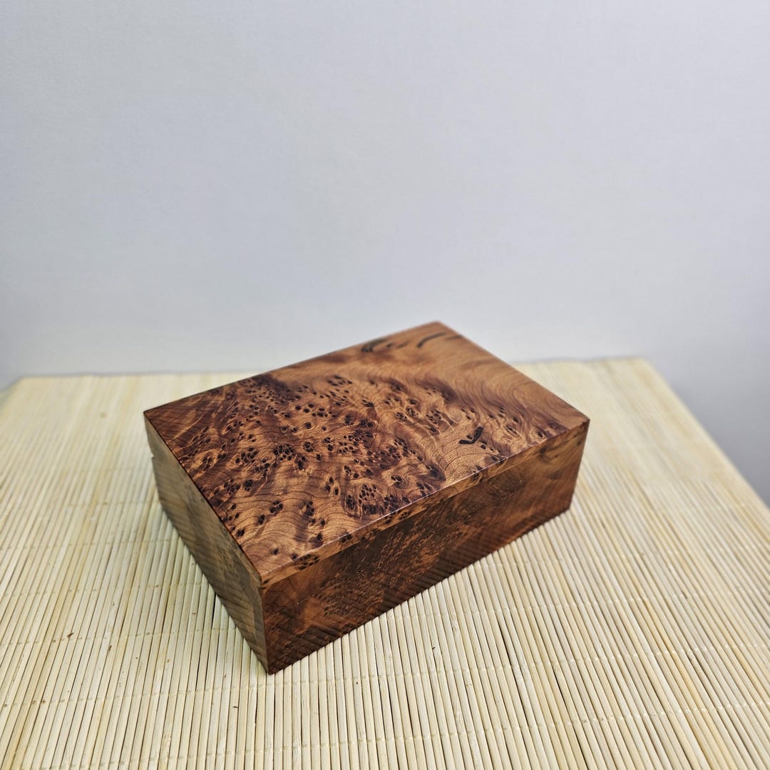 Moroccan Thuja Wood Rectangular Box 16x11x5.5 Cm Wood Handcraft ...