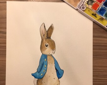 Peter Rabbit A4 - Etsy