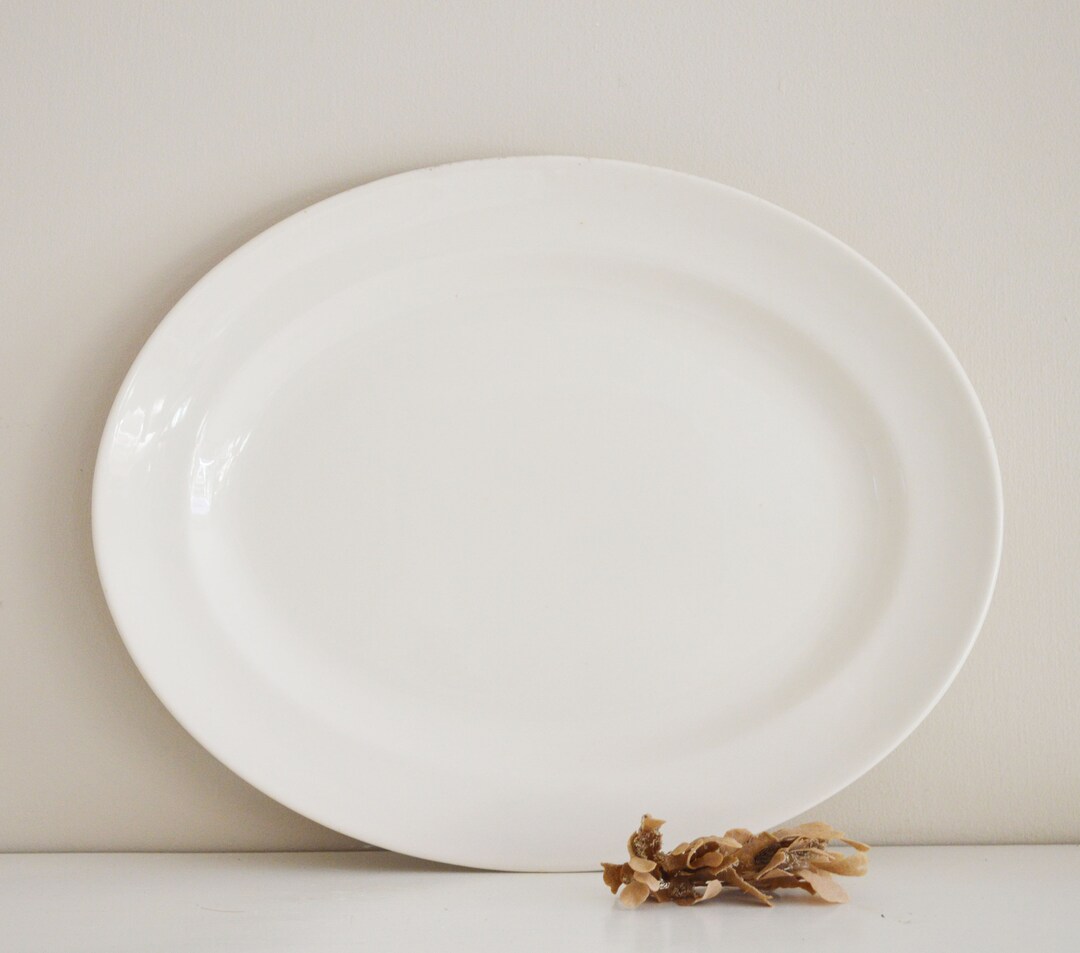 Antique White Platter Antique Platters Farmhouse China - Etsy