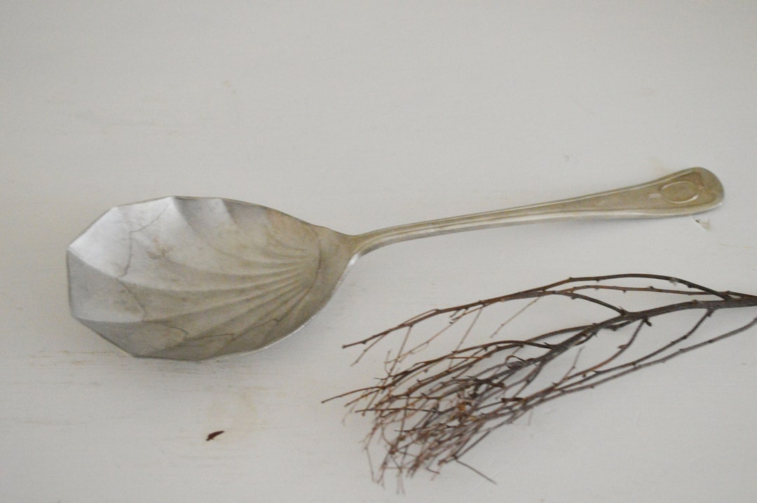 Antique SPNS Spoon, Old Spoons, Antique Kitchenware, Rustic Kitchenware ...