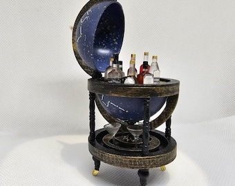 Upcycled Drinks Globe cabinet Etsy UK