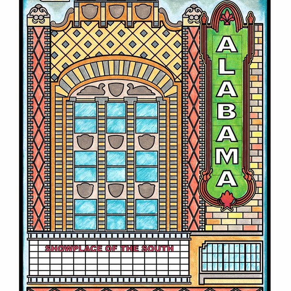 Alabama Theatre Art - Etsy