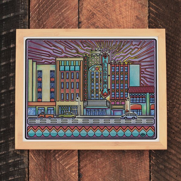 Alabama Theatre Art - Etsy