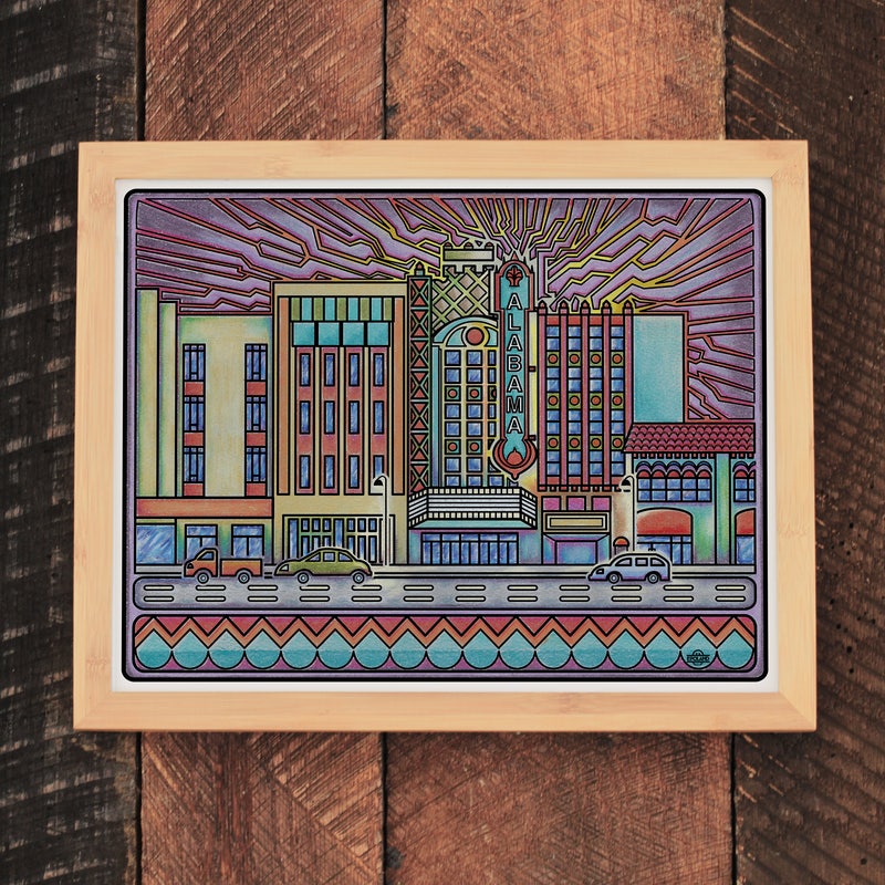 Alabama Theatre Art - Etsy
