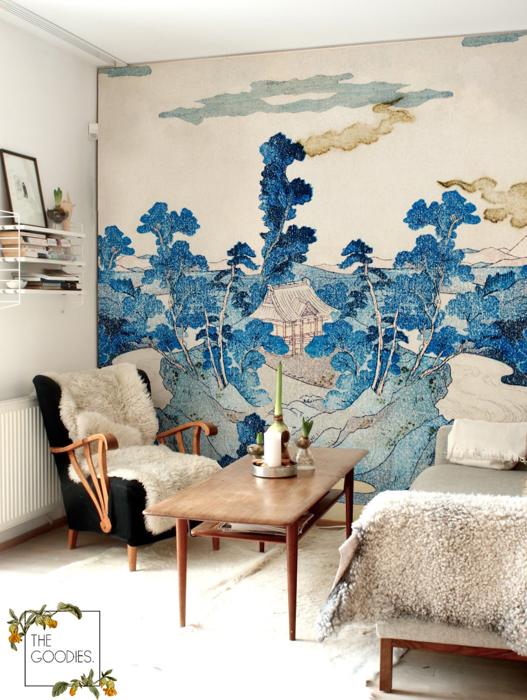 Japanese Landscape Wallpaper Mural: Asian Scenic Wall Art #161 - Etsy