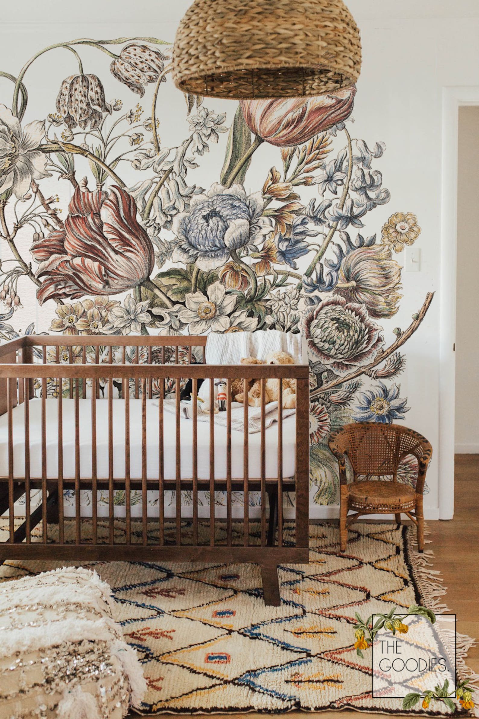 Vintage Floral Wallpaper Removable Self Adhesive Vintage - Etsy