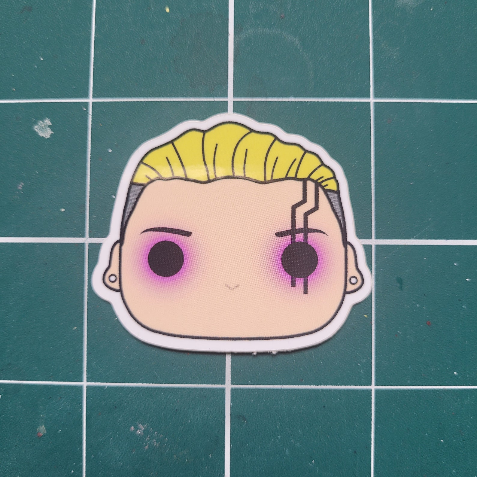 Cyberhex Motionless in White Vinyl Sticker Pack - 3 Chris Motionless ...