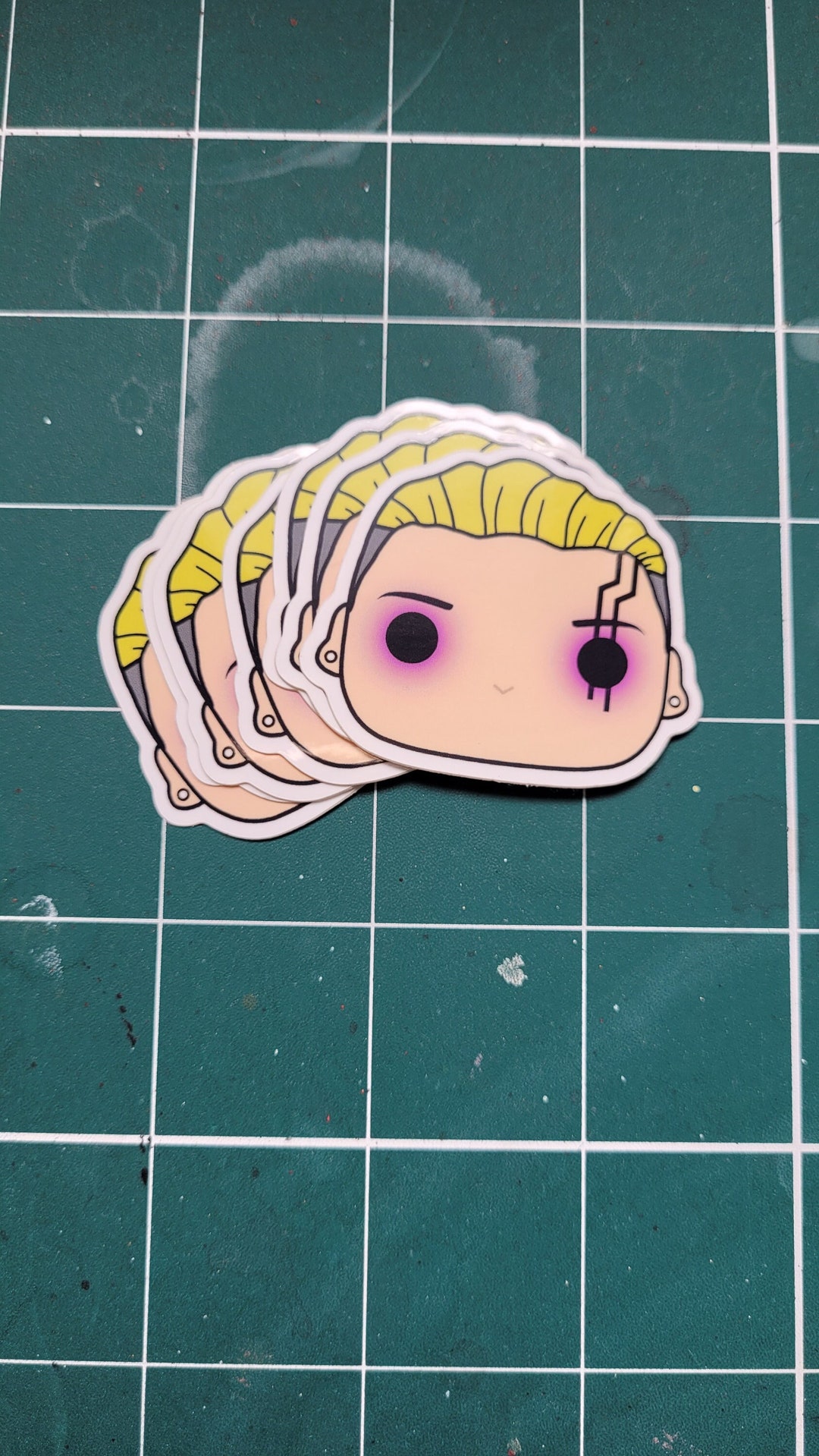 Cyberhex Motionless in White Vinyl Sticker Pack - 3 Chris Motionless ...