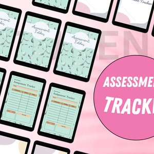 Assessment Tracker, Printable PDF, Student Progress Monitor, Teacher ...