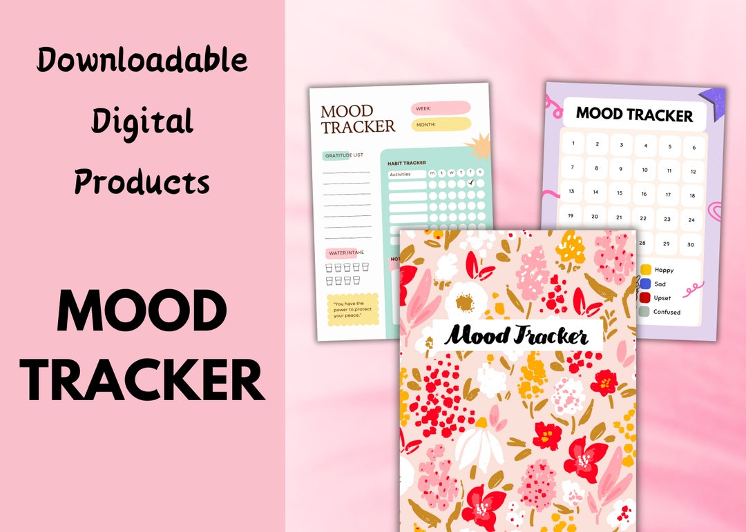 Teenage Mood Tracker: High School Student Emotional Wellness (printable ...