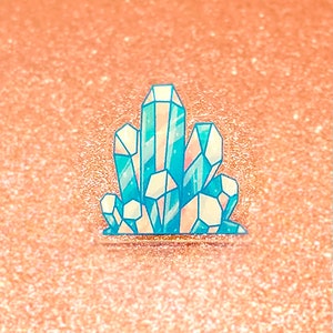 LGBTQ Pride Crystal Acrylic Pins - Etsy