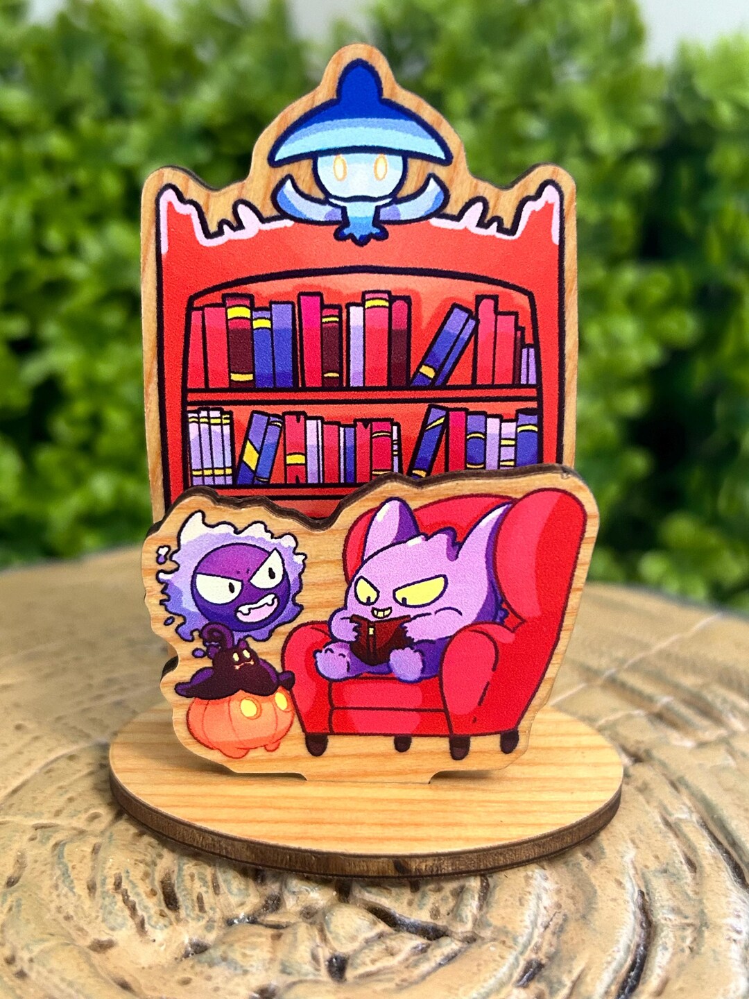 Spooky Library Standee - Etsy