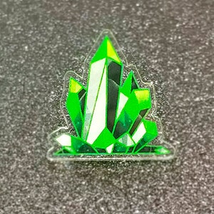 LGBTQ Pride Crystal Acrylic Pins - Etsy