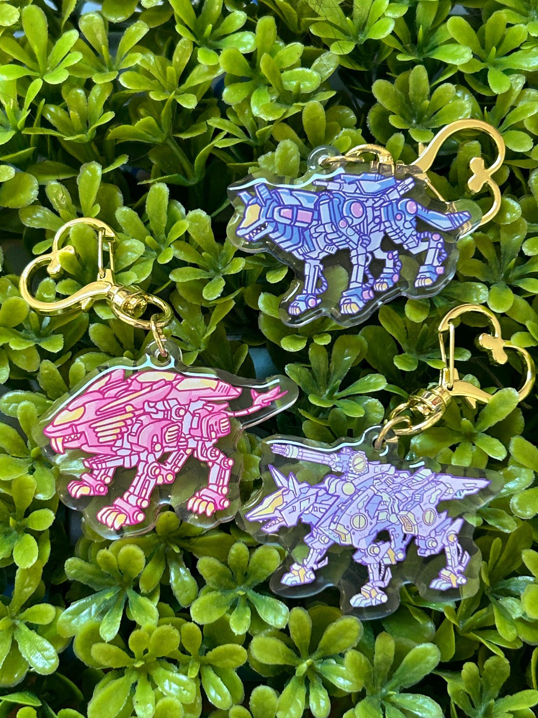 Pastel Mech Animals | 2 Inches - Etsy