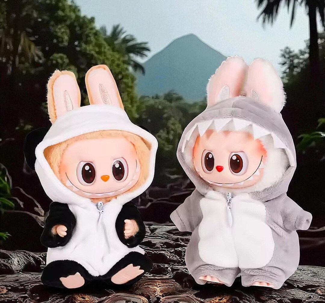 Labubu Clothing for 17 Cm Dolls | Halloween Costumes - Etsy