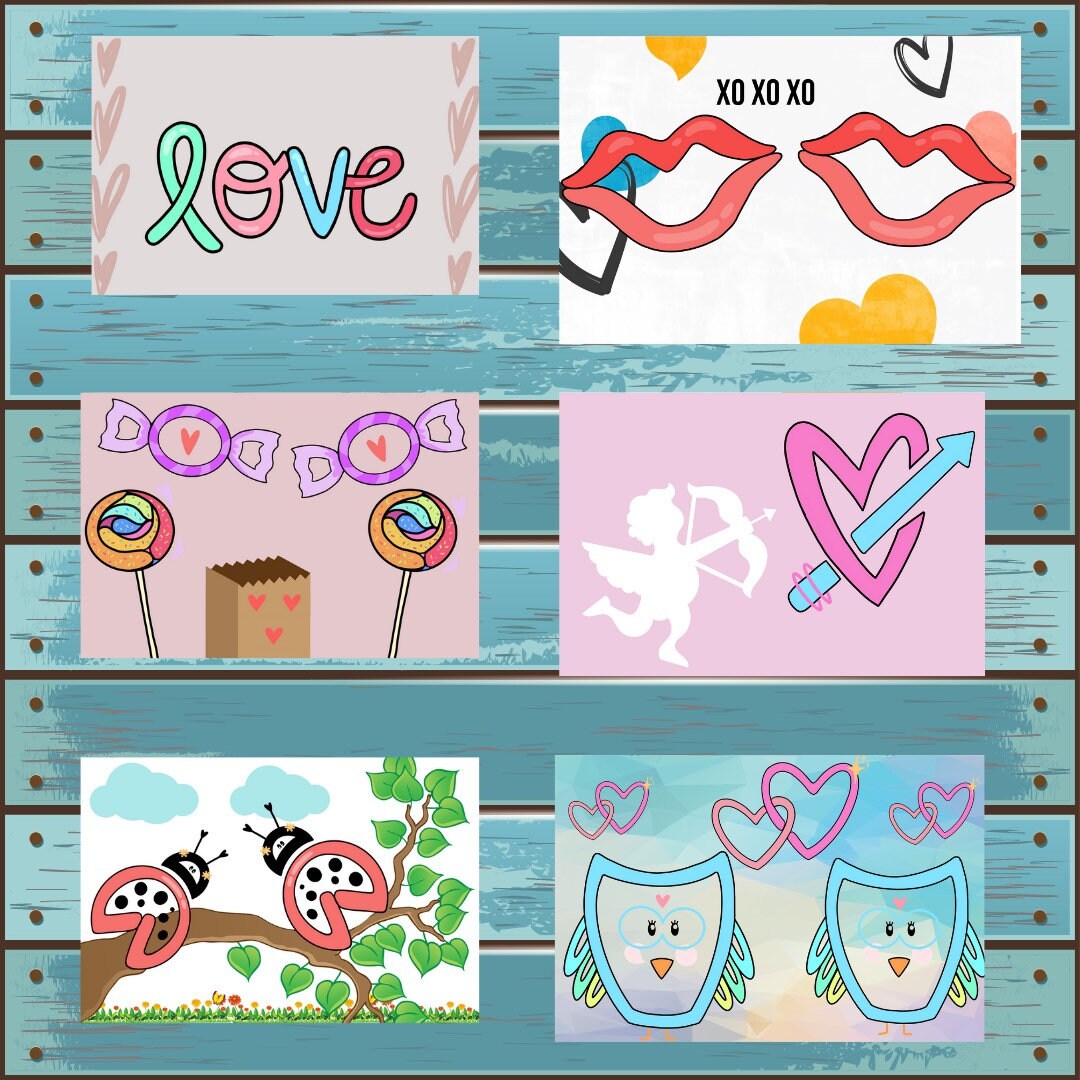 Play-dough Mats Valentine Day Classroom Kids Gifts - Etsy