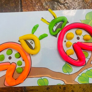 Play-dough Mats | Valentine Day Classroom Kids Gifts | Play-dough ...