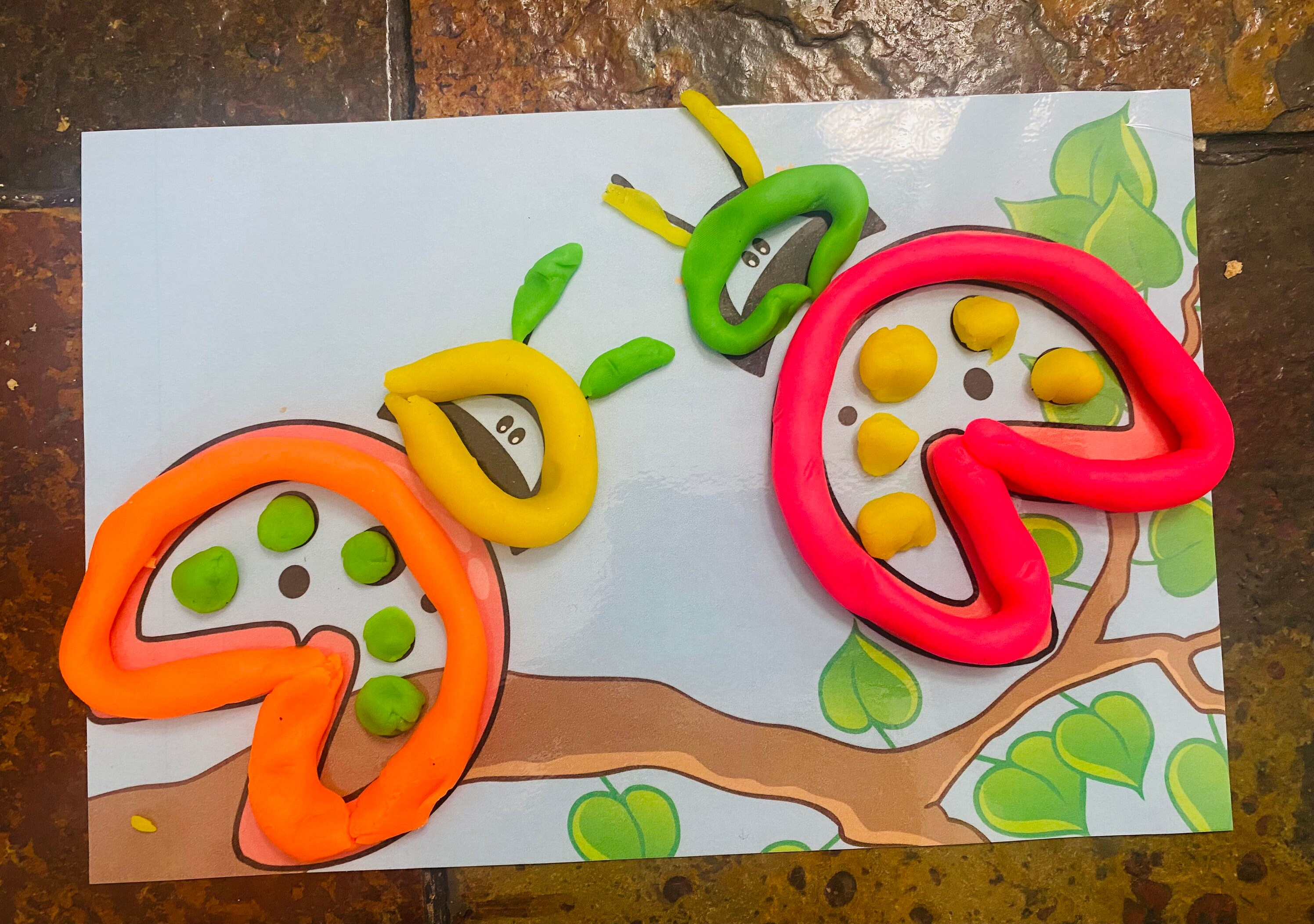 Play-dough Mats Valentine Day Classroom Kids Gifts - Etsy