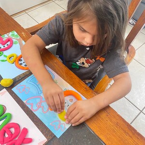 Play-dough Mats | Valentine Day Classroom Kids Gifts | Play-dough ...
