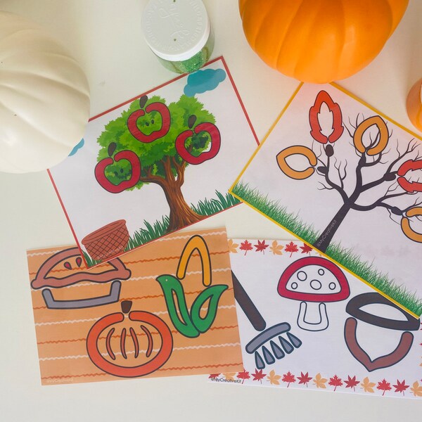 Playdough Mats - Etsy