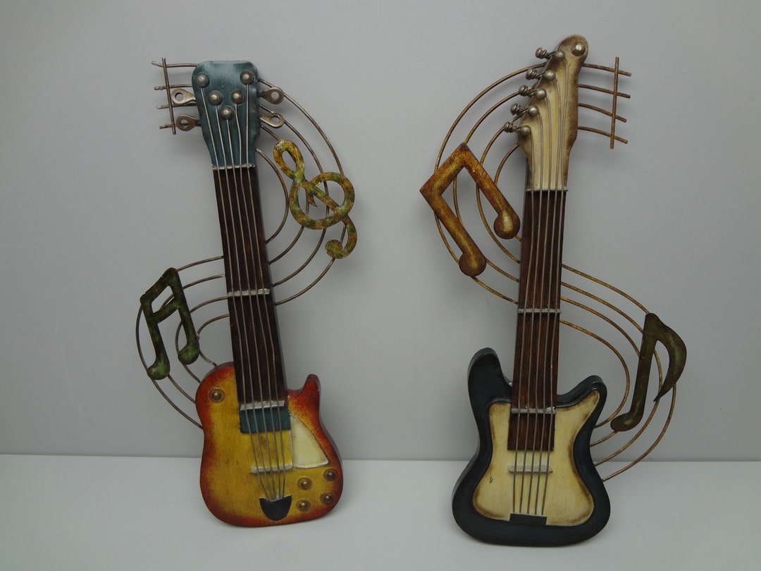 Decorative Hanging Guitars - Etsy