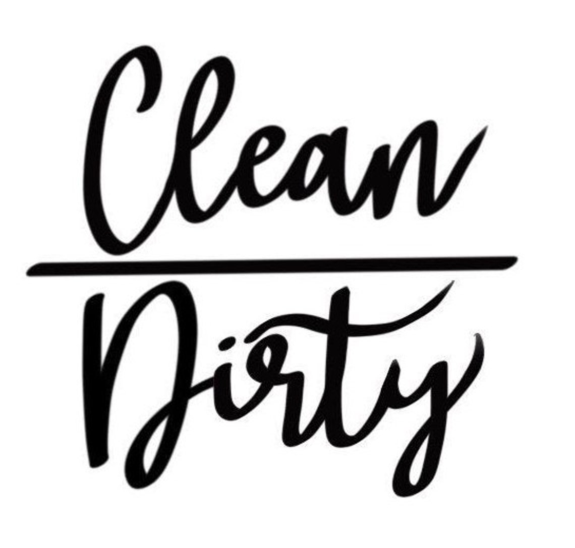 Clean / Dirty SVG - Dishwasher Bundle - Etsy