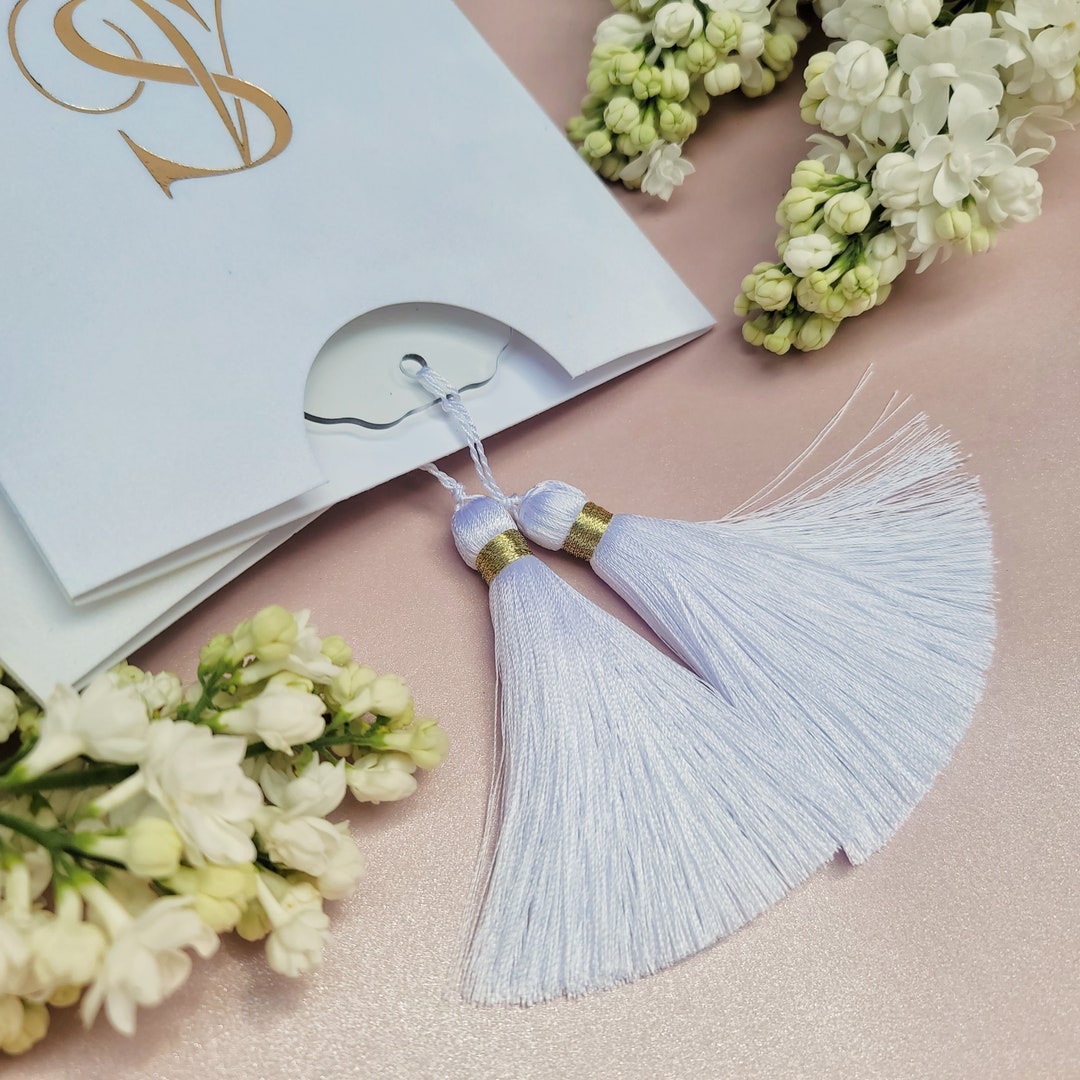 Velvet Wedding Invitation - White Velvet - Acrylic Invitation in Velvet ...